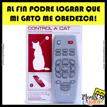 Control remoto para gatos – Memes en Linea