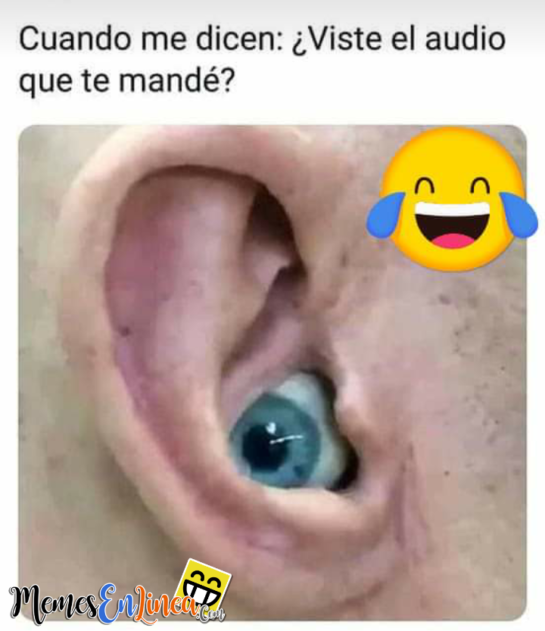 Cuando me dicen, Viste ese audio que te mande? – Memes en Linea